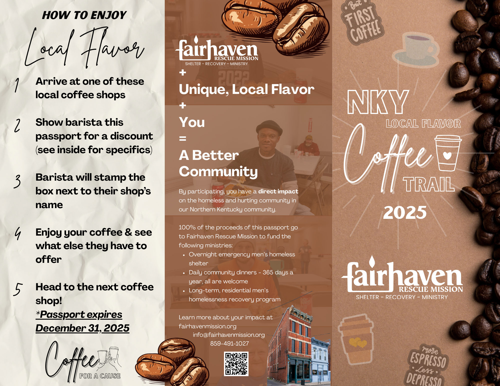 2025 FRM Coffee Trail - Fairhaven Rescue Mission